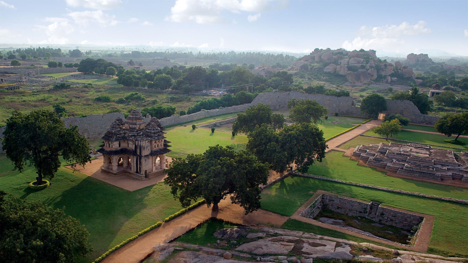 Zenana Enclosure - A Quadrangle Full Of Intricate Monuments