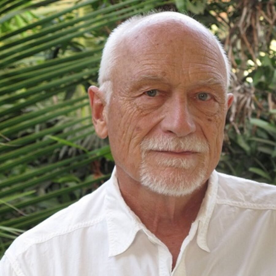 Archaeologist John Mervin Fritz's ashes were immersed in the ...