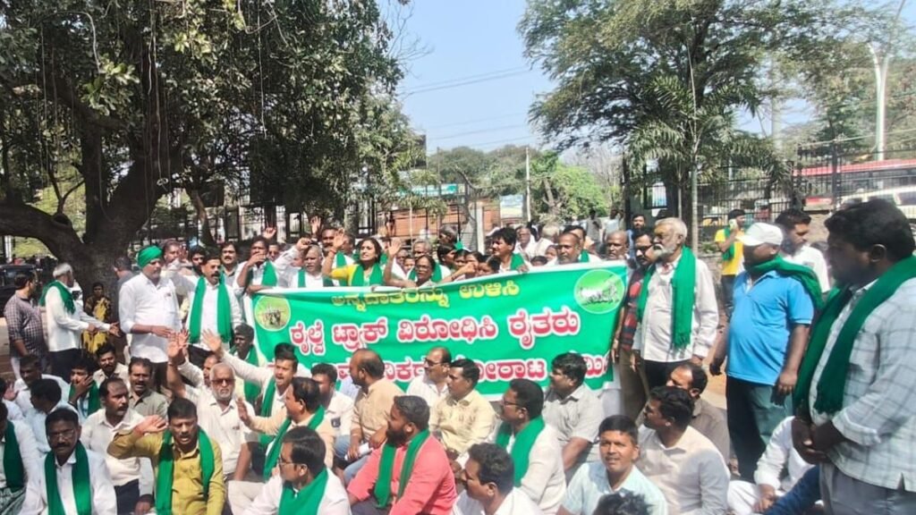 Ballari farmers fight to save land from Jindal’s railway project ...